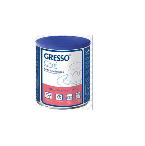 Leite Condensado Gresso Chef (1kg) - MCGAD